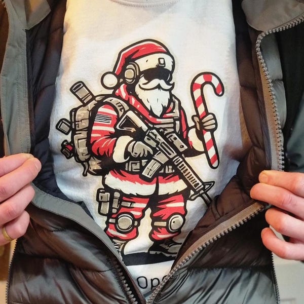 Tactical Santa - Etsy