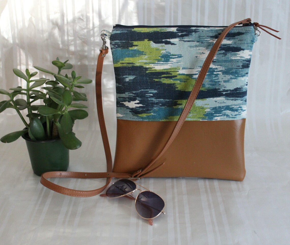 Crossbody Bag, Simple Crossbody Bag, Navy Crossbody Purse, Everyday ...