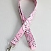 Pink Lanyard / Boho Lanyards / ID Badge Holder /cute Lanyard/ Paisley ...