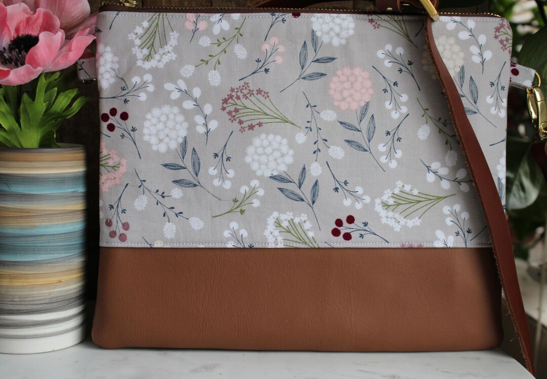 Small Crossbody Bag, Simple Crossbody Bag, Crossbody Purse, Floral ...