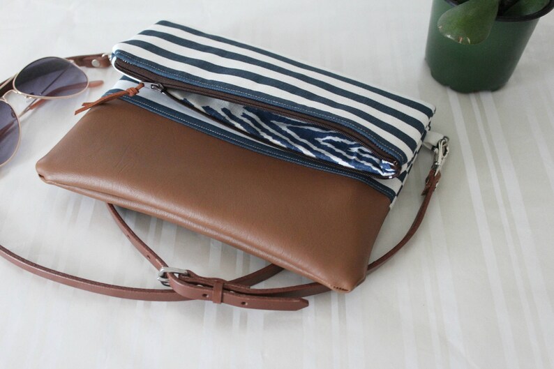 Foldover Crossbody Bag, Simple Crossbody Bag, JULIA Crossbody Purse ...