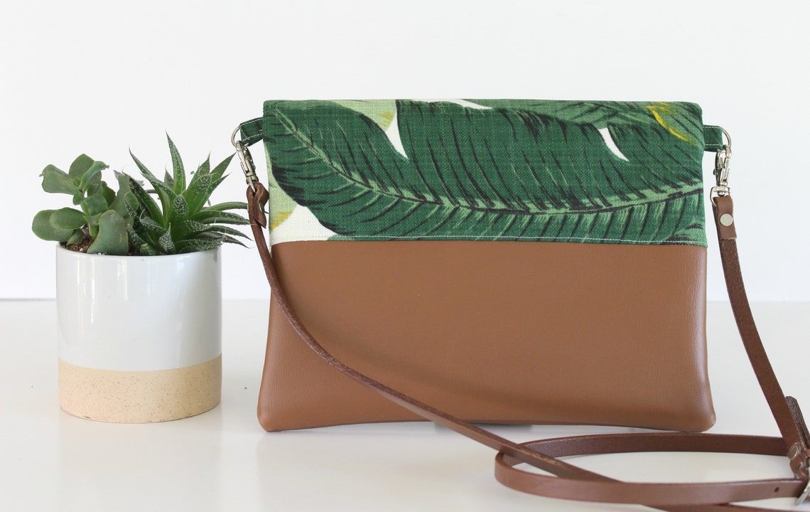 Foldover Crossbody Bag, Simple Crossbody Bag, JULIA Crossbody Purse ...