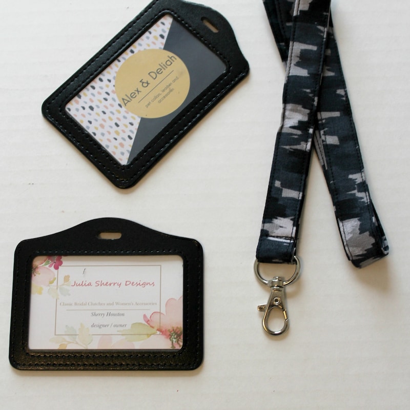 Lanyard Id Batch Holder - Etsy