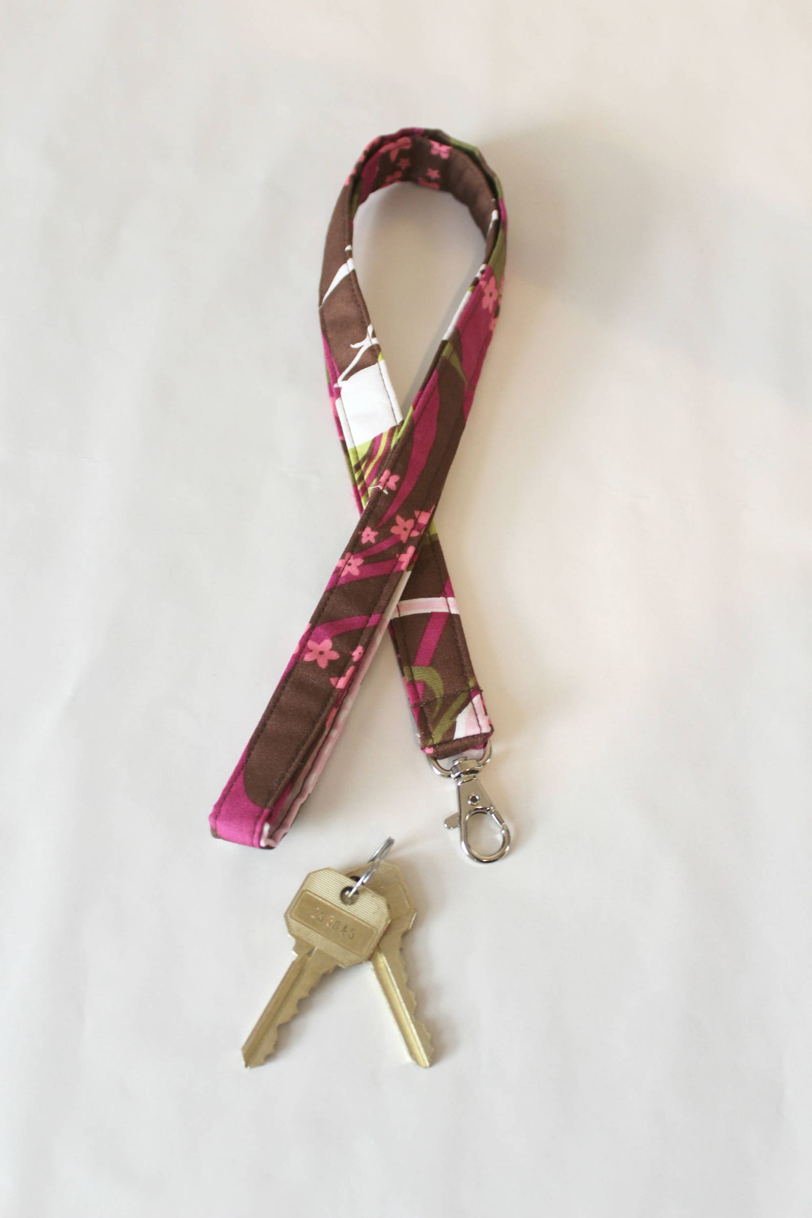 Brown Lanyard/brown Floral Lanyards/lanyards/id Badge Holders | Etsy