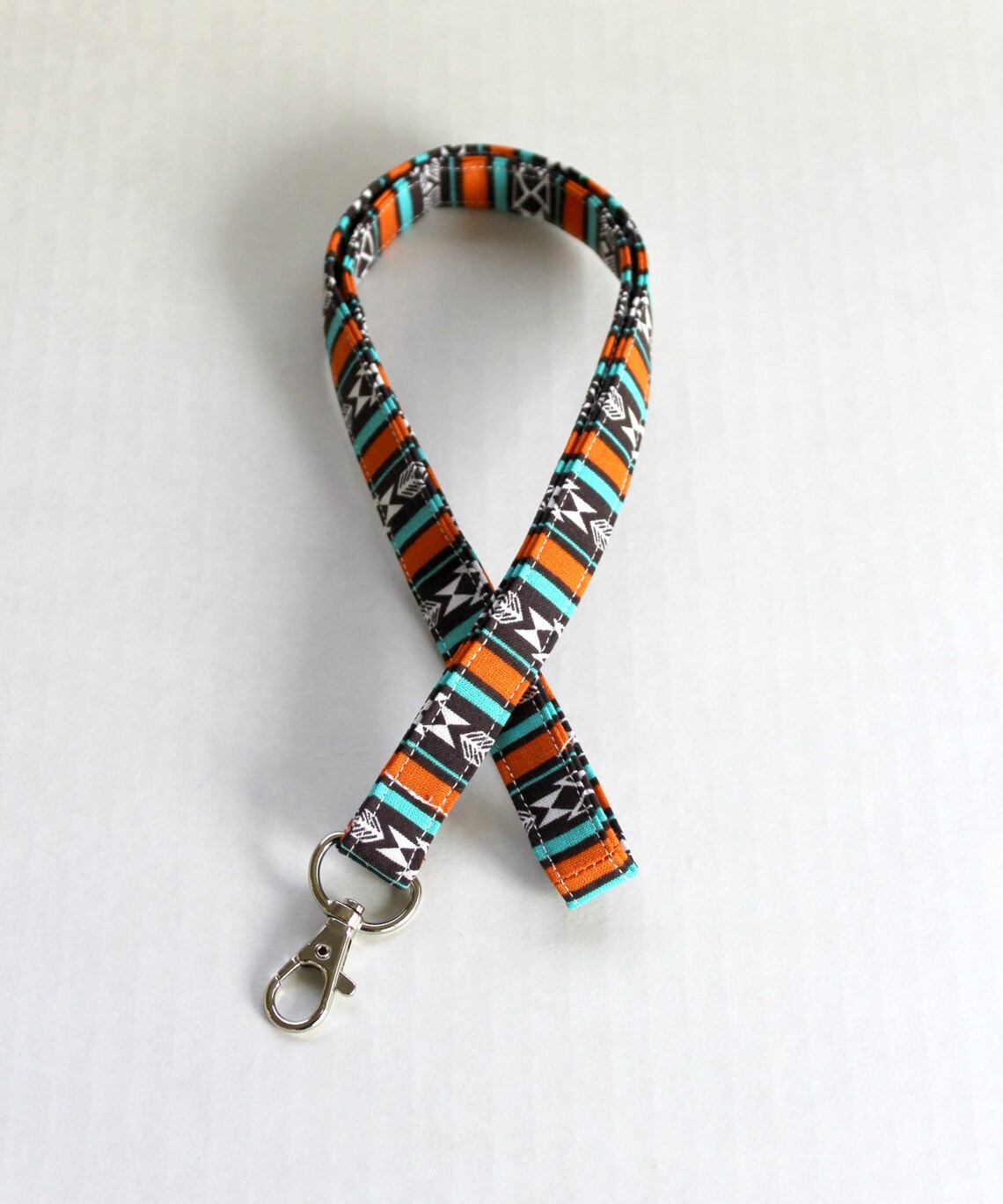 Brown Lanyard / Tribal Theme Lanyards / ID Badge Holder /cute Lanyard ...