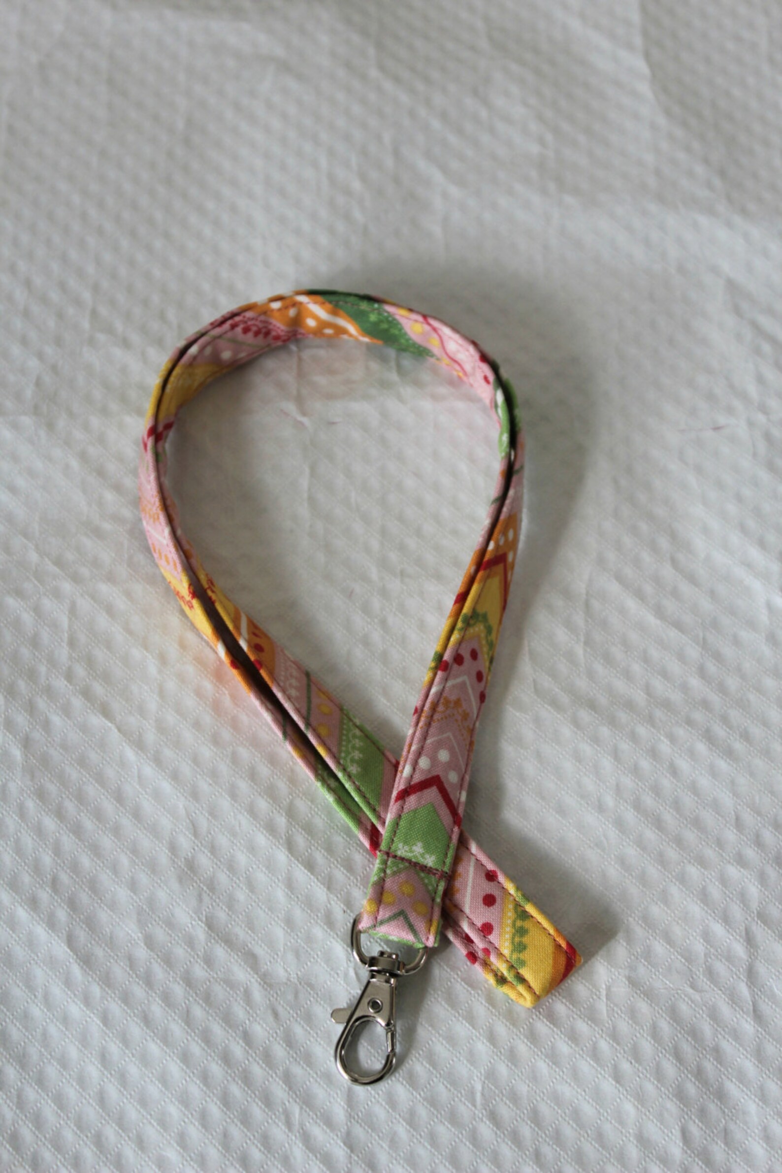 Pink Lanyard/boho Lanyard/lanyards/key Lanyards/id Badge - Etsy