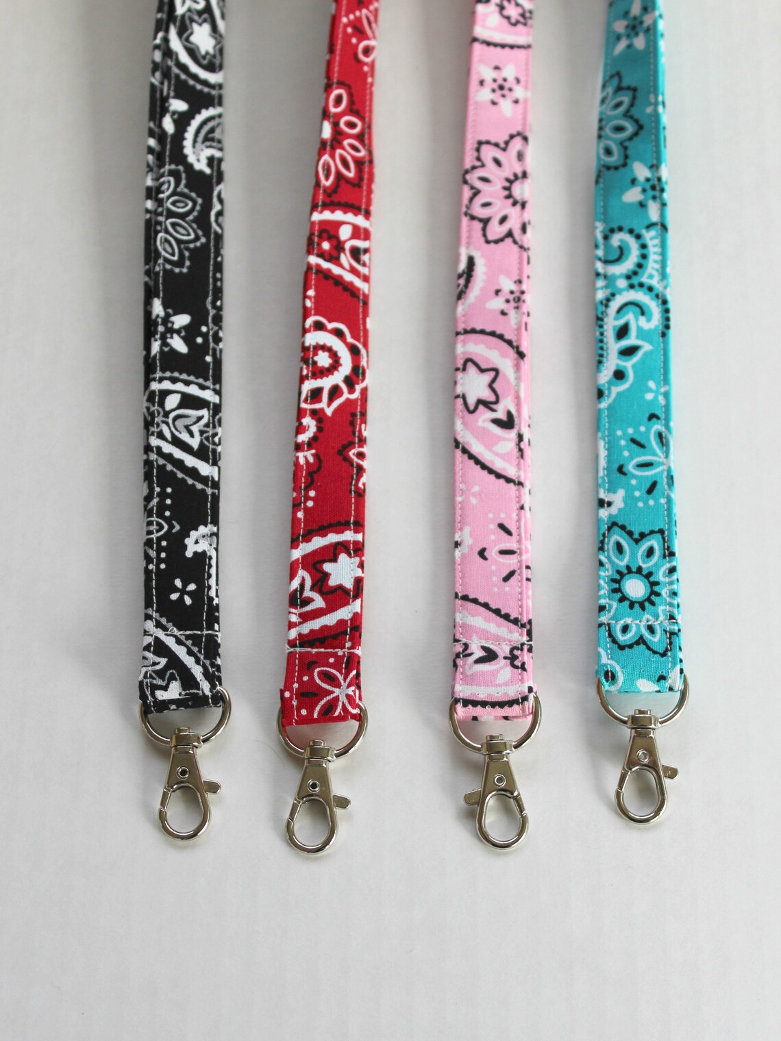 Pink Lanyard / Boho Lanyards / ID Badge Holder /cute Lanyard/ - Etsy
