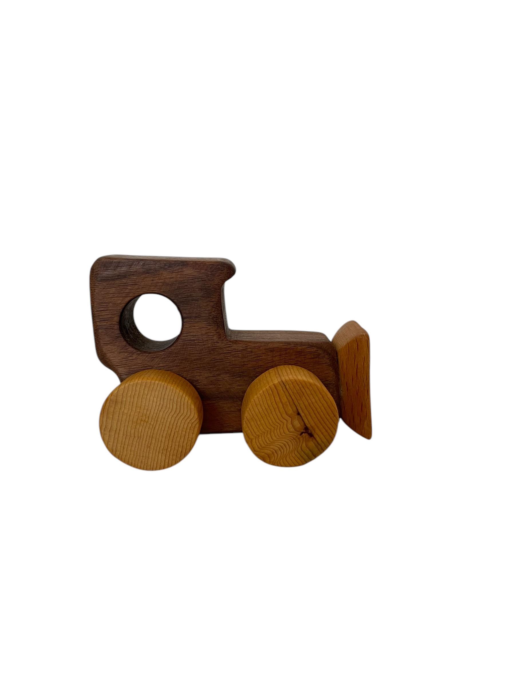 Handmade Wooden Toy Tractor - Organic, Natural, Eco-friendly for Kids 2 ...