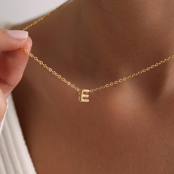 Letter Necklace - Etsy