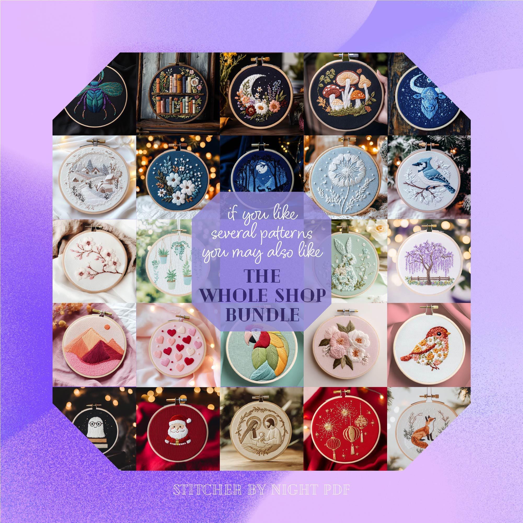 Twinkle Star Embroidery Designs * Star Constellation Deco * Shooting ...