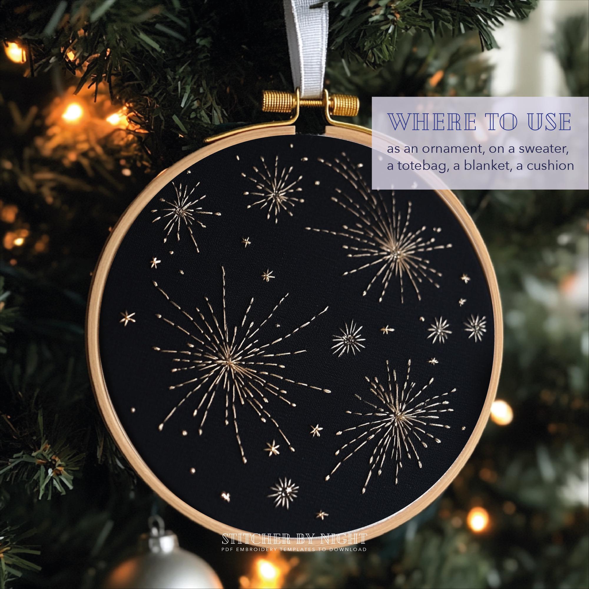 Twinkle Star Embroidery Designs * Constellation Embroidery Pattern ...