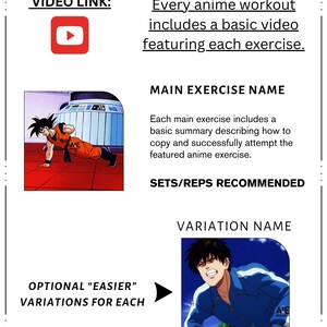 Goku Training Routine 1.0 (anime Workout) - Etsy