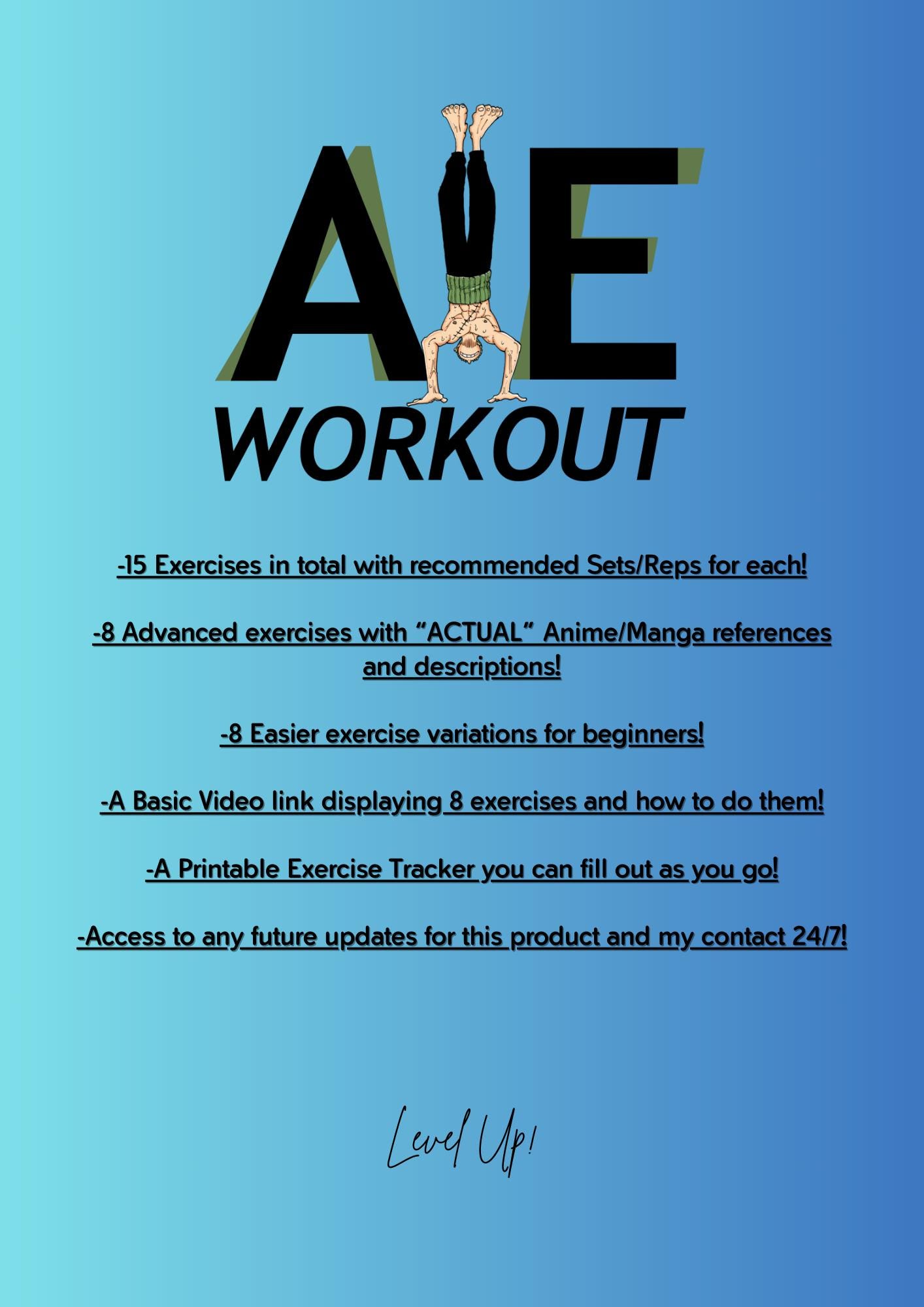 Tanjiro Training Routine 1.0 anime Workout - Etsy