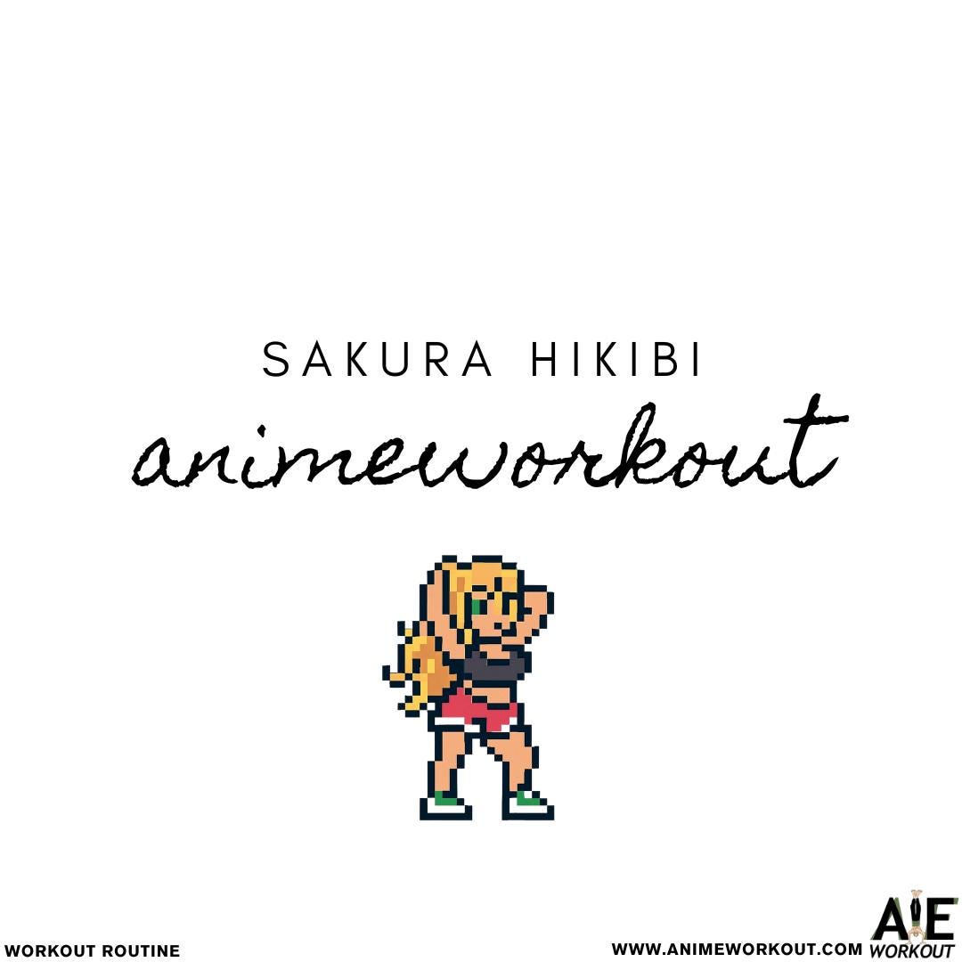 Sakura Hikibi Training Routine 1.0 (anime Workout) - Etsy