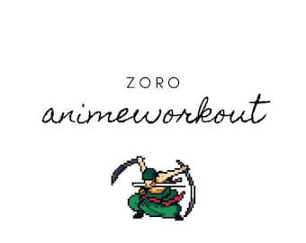 Zoro Training Routine 1.0 (anime Workout) - Etsy