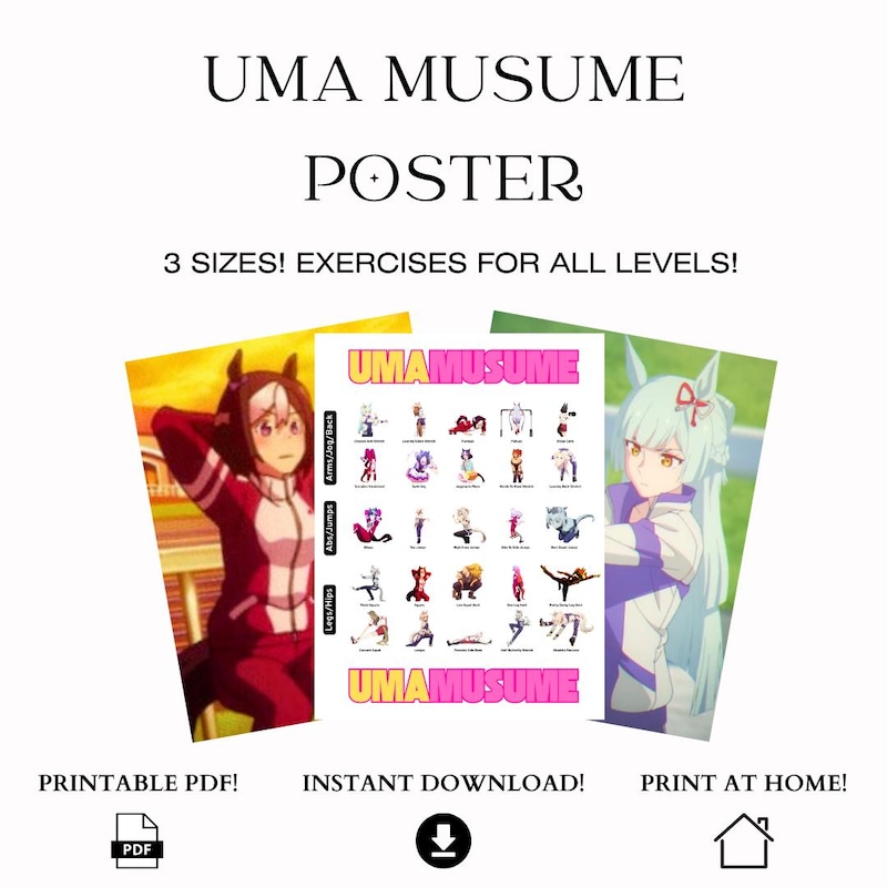 Umamusume Posters - Etsy