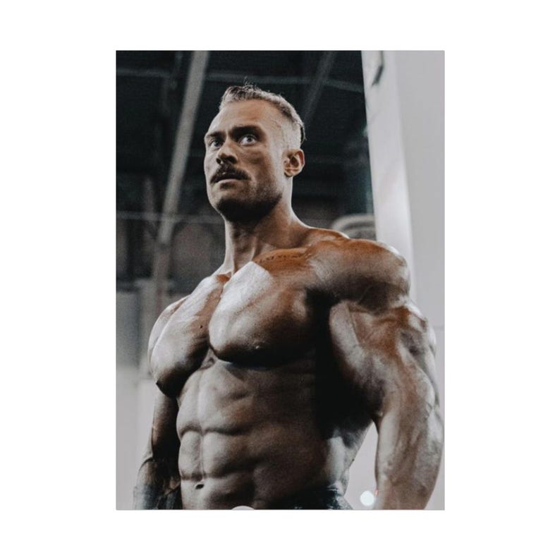 Cbum Chris Bumstead Fitness Motivation Rolled Posters, Gym Wall Art ...