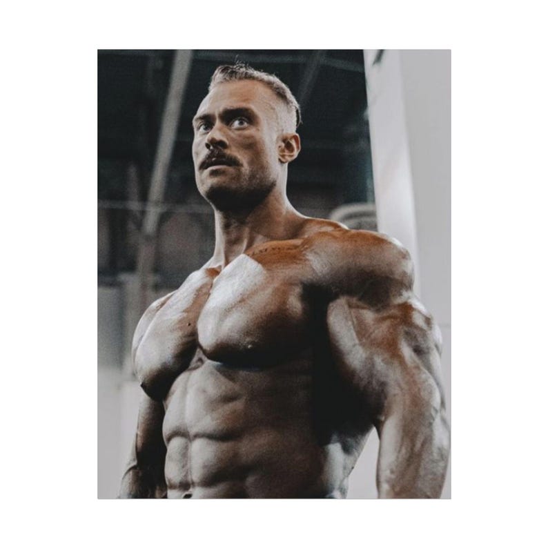 Cbum Chris Bumstead Fitness Motivation Rolled Posters, Gym Wall Art ...