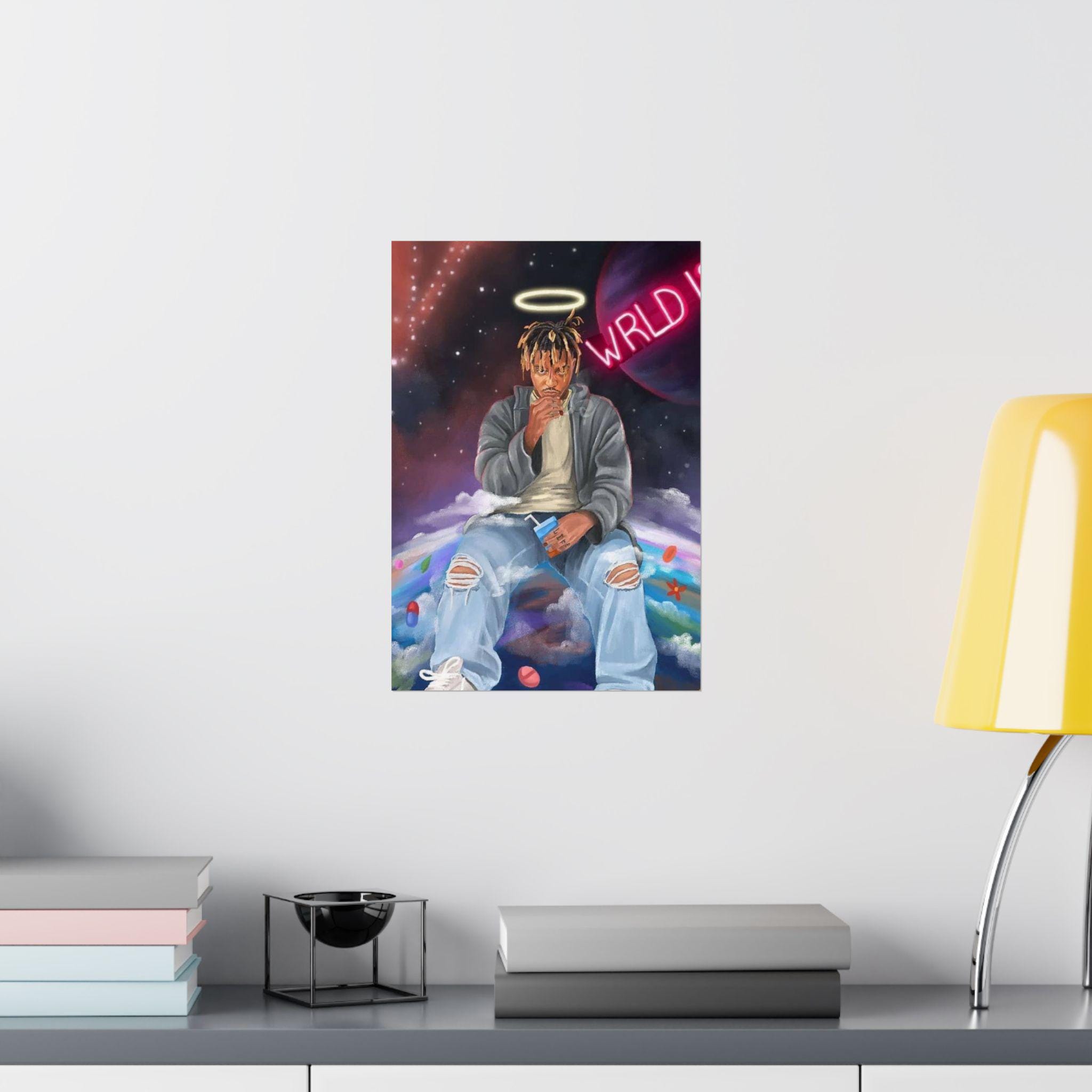 Juice Wrld Poster Print, Juice World Matte Vertical Poster, 999 ...