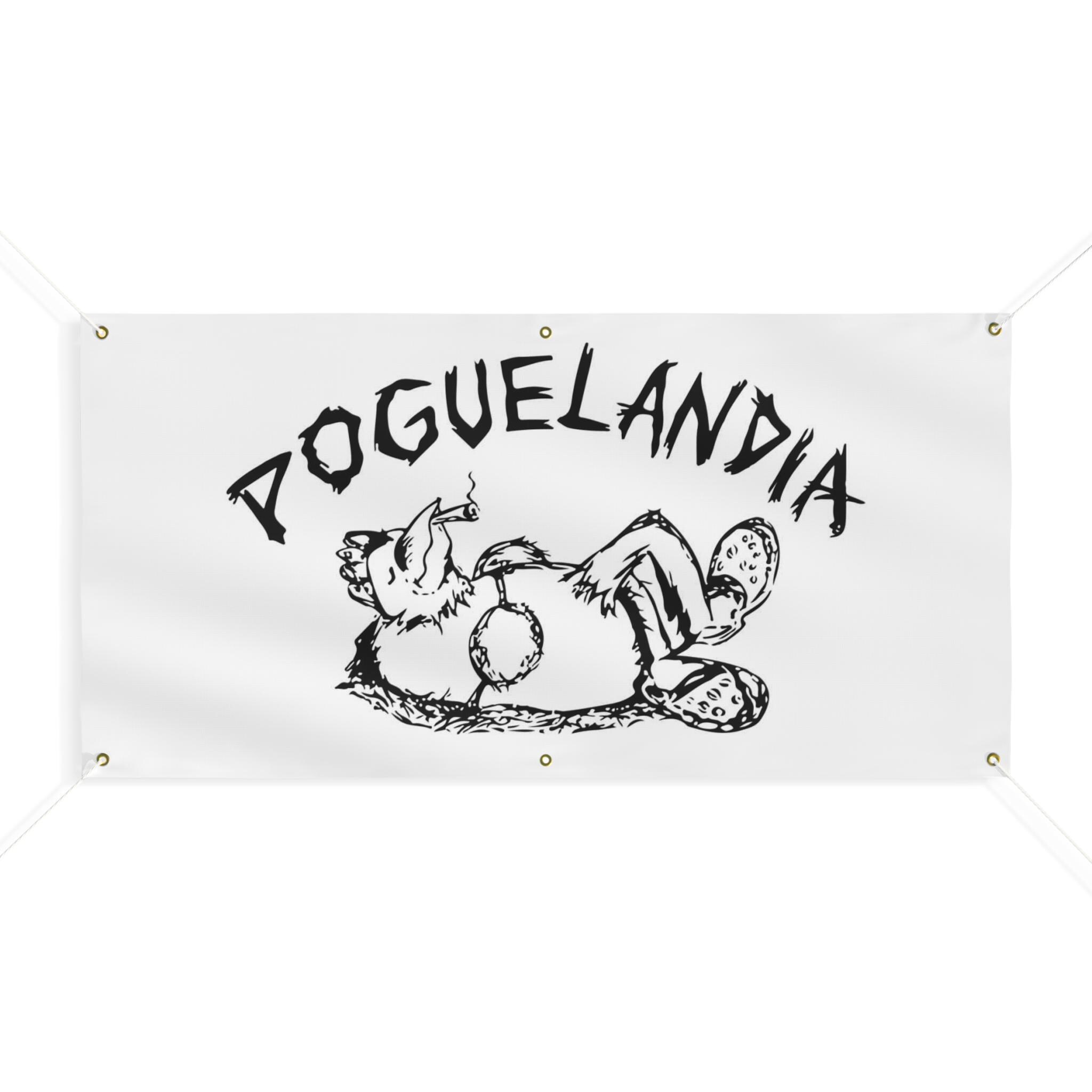 Outer Banks Poguelandia Banner for Dorm Room OBX, Matte Wall Art ...