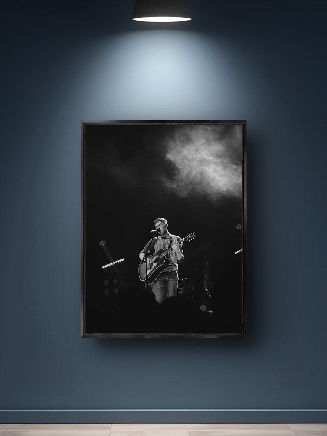 Sam Barber Poster, Restless Mind Print, Acoustic Guitar, Country Music ...