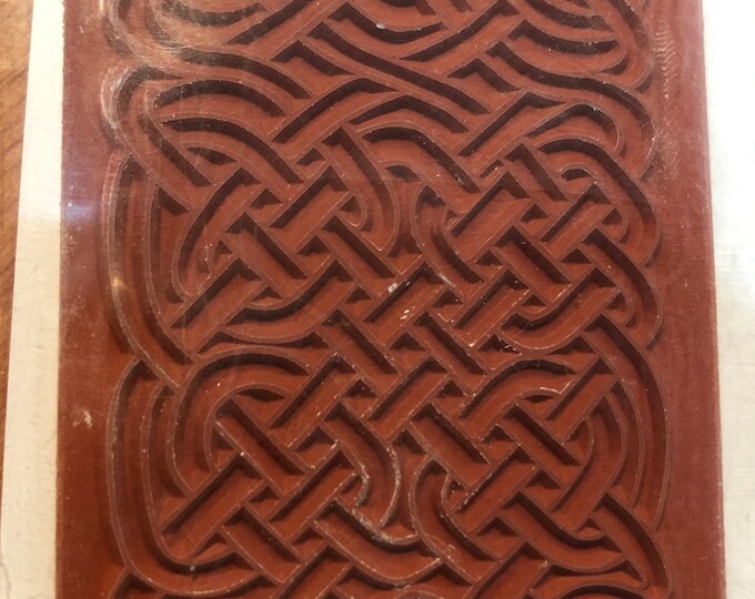 Mayco Celtic Knot Stamp 2-1/8 X 6-7/8 Inches, Unmounted Rubber Stamp - Etsy
