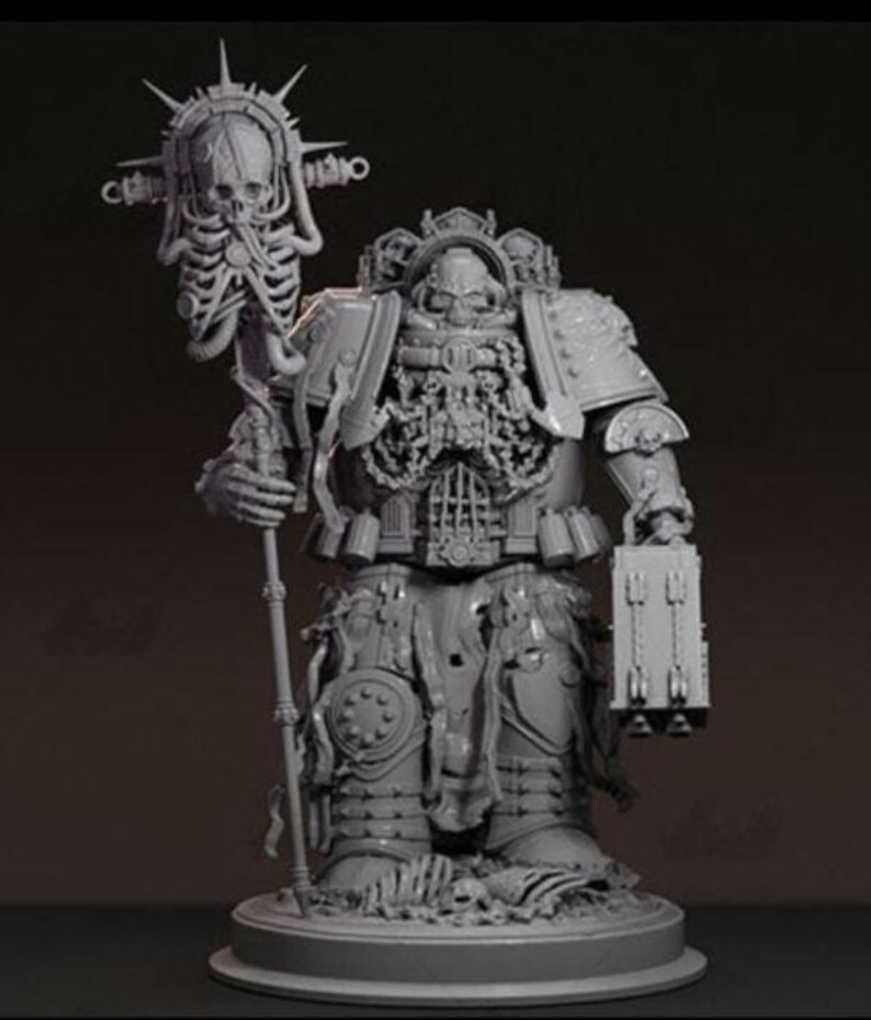 Custom STL Files and 3D Printed Miniatures Fantasy and Sci-Fi Tabletop ...