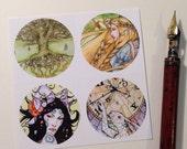 Art and Illustration by Samantha Johnson by TheRealmofsAm on Etsy