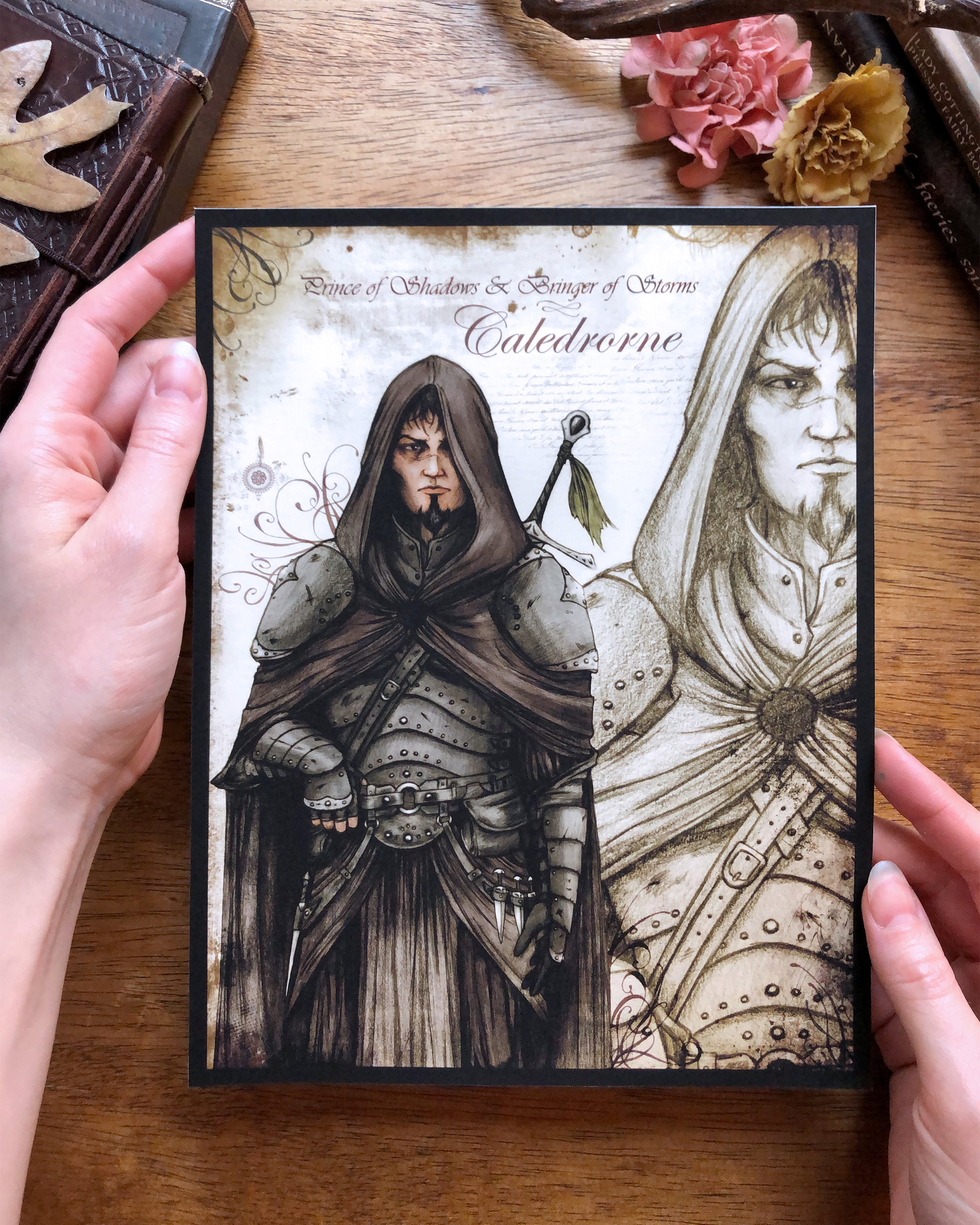 Rogue Assassin Fantasy Art Print Fantasy Character Wall Art - Etsy