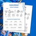 Hanukkah Word Scramble Printable Worksheet Game, Kids, Adults, and ...