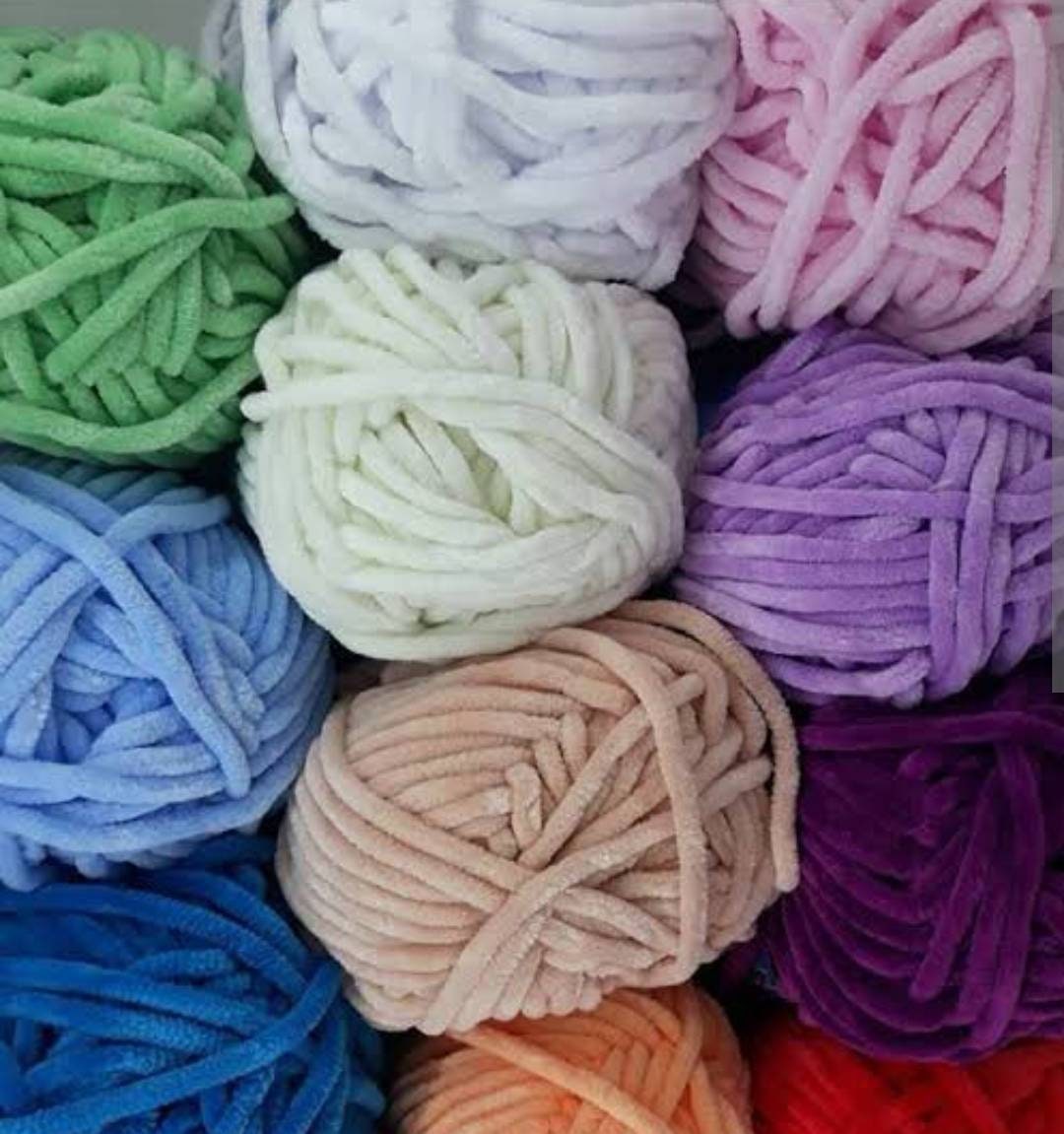 Velvet Soft Yarn - Kartopu Yumurcak Hand Knitting Yarns - Plush Yarn ...
