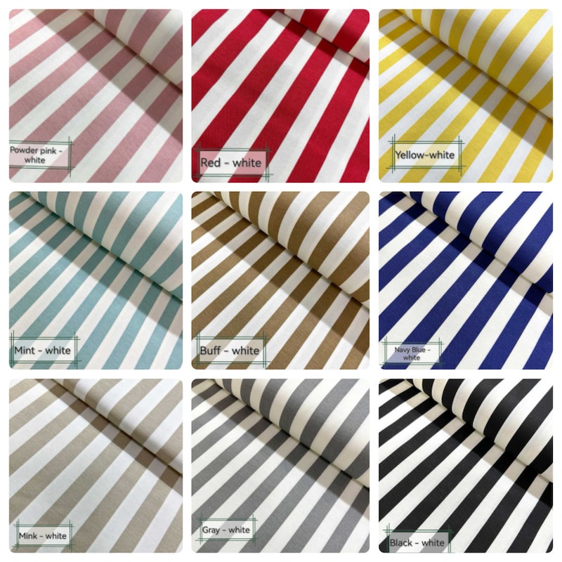 Striped Canvas - Etsy