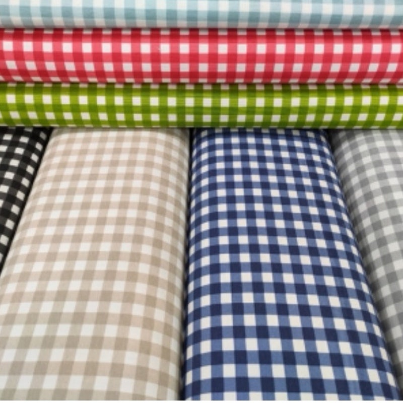 Gingham Upholstery Fabric - Etsy