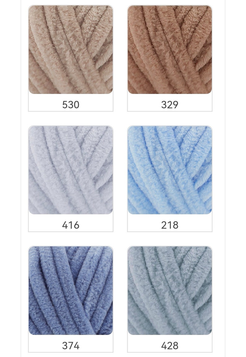 Alize Velluto Yarn 100gr, 68mt Yarn Velvet Chenille Chunky Plush Fleece ...