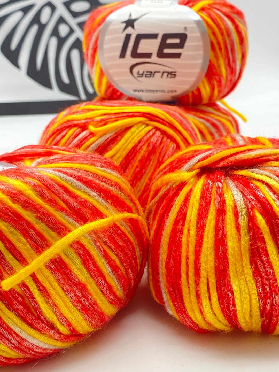 Tencel Yarn / Rockabilly Color Ice Yarns Yarn - 66213 /rainbow - Batik ...