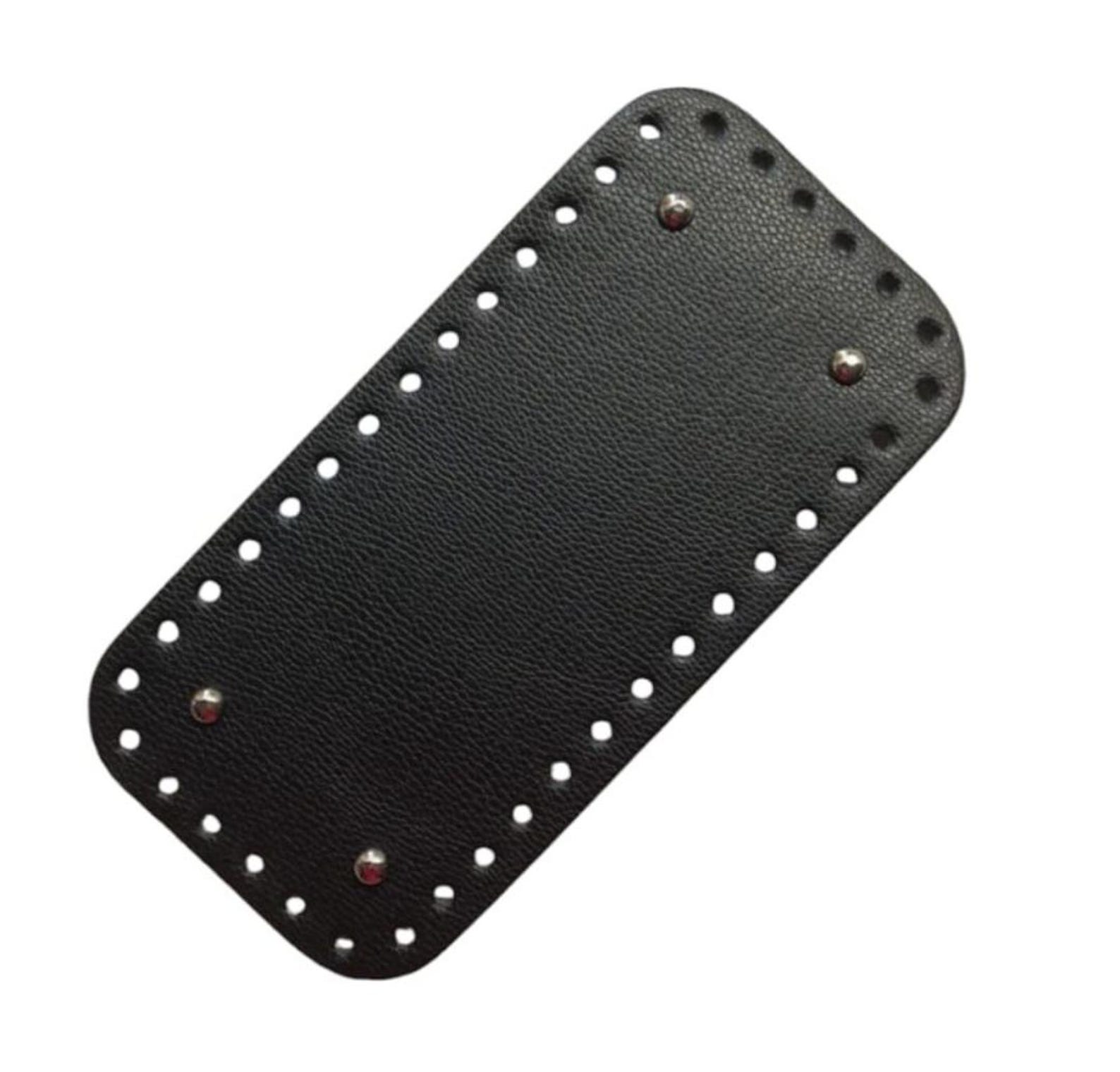 Leather Rectangular Bag Base - DIY Purse Bottom Insert - Handbag Base ...