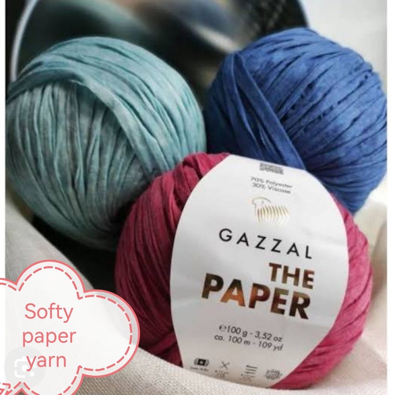 Paper Yarn - Etsy