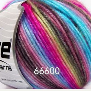 Picasso Rainbow Ice Yarns - Self-striping Fuzzy With Subtle Sheen ...