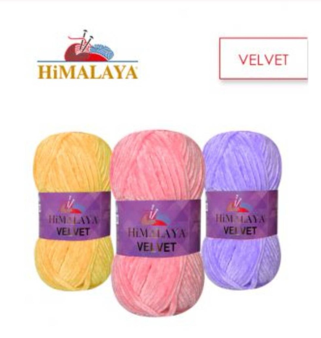Himalaya Velvet Soft Yarn velvet Hand Knitting Yarns Baby Blanket Yarn ...