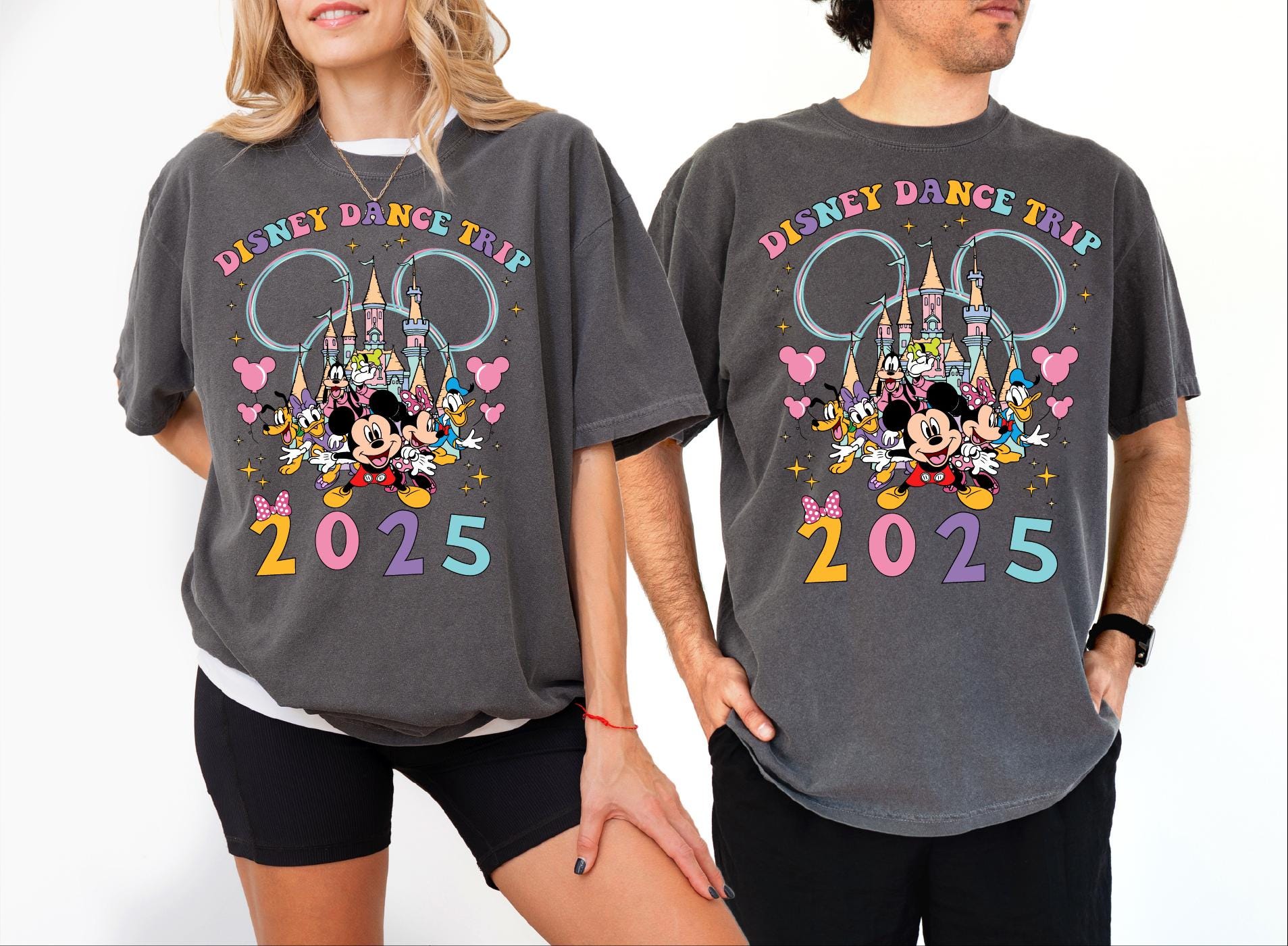 Disney Dance Trip 2025 Shirt, Disney Cheerleading and Dance Tee, Magic ...