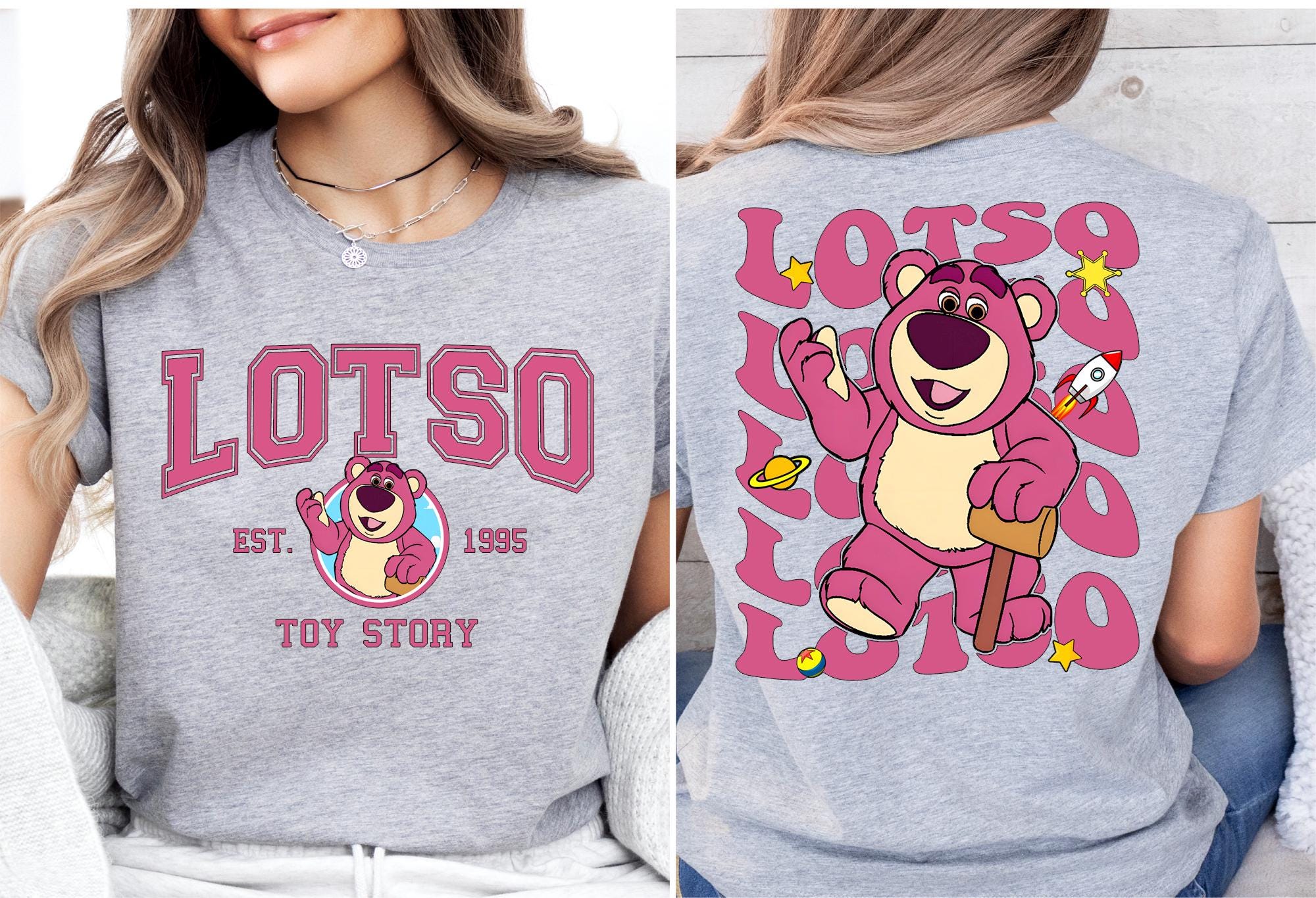 Toy Story Lotso Shirt, Toy Story Character Sweater, Lotso Huggin Bear T ...