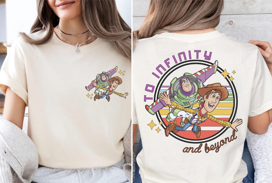 To Infinity and Beyond Shirt, Disney Toy Story T-shirt, Woody and Buzz ...