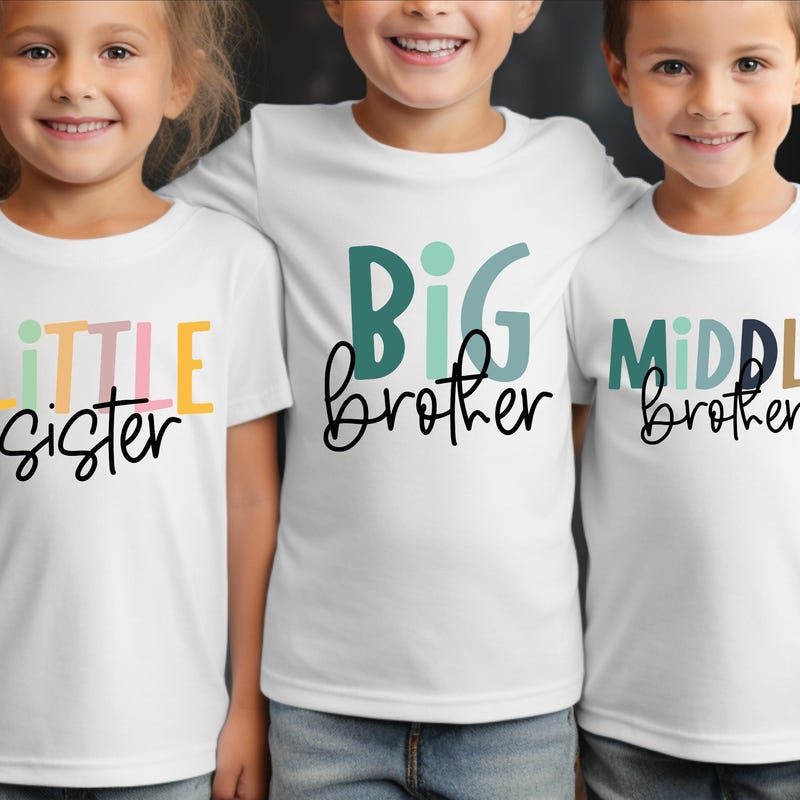 Middle Brother Shirt - Etsy