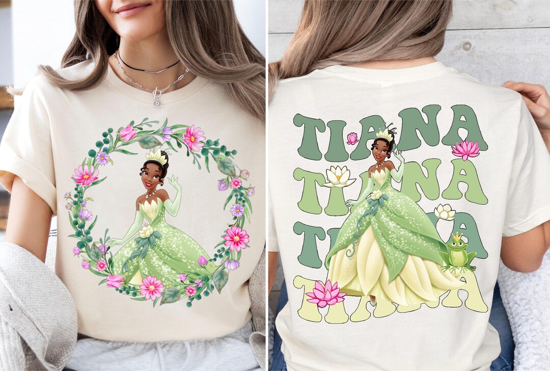 Princess Tiana Shirt, Disney Princess Tiana Sweater, the Princess and ...