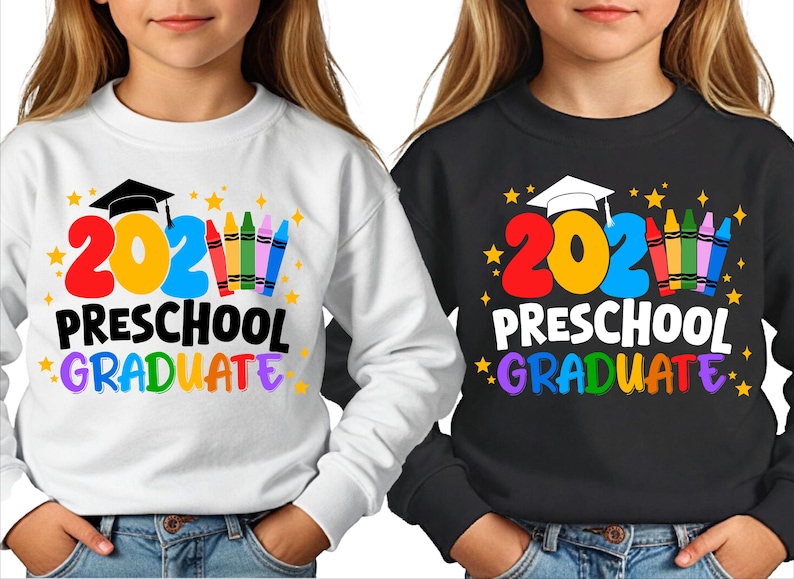 Preschool Graduate 2026 Sweatshirt, Pre-k Graduate Kids Shirt, Funny ...