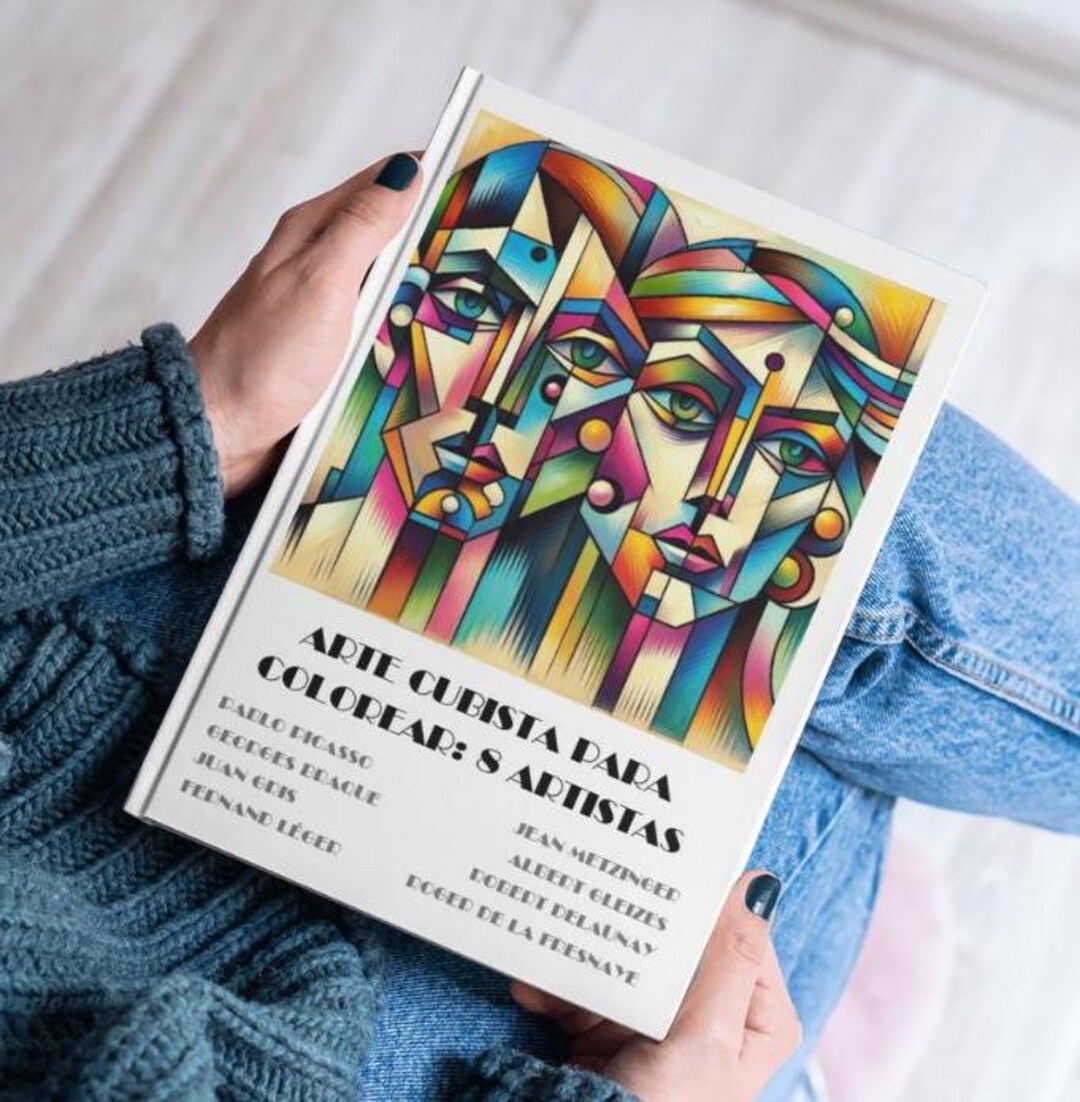 Cubist Art Coloring Book by 8 Artists: Picasso, Braque, Gris, Leger ...