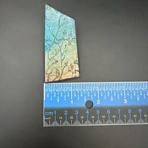 Textured Blue Gradient Brooch Handmade Polymer Clay Pin - Etsy