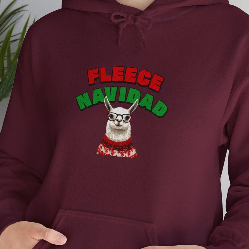 Fleece Navidad Sweater - Etsy UK