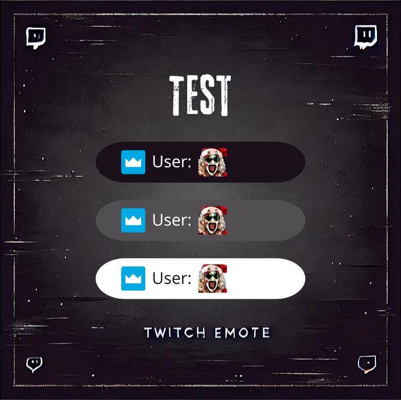 Emote Art the Clown From Terrifier for Twitch/discord - Etsy