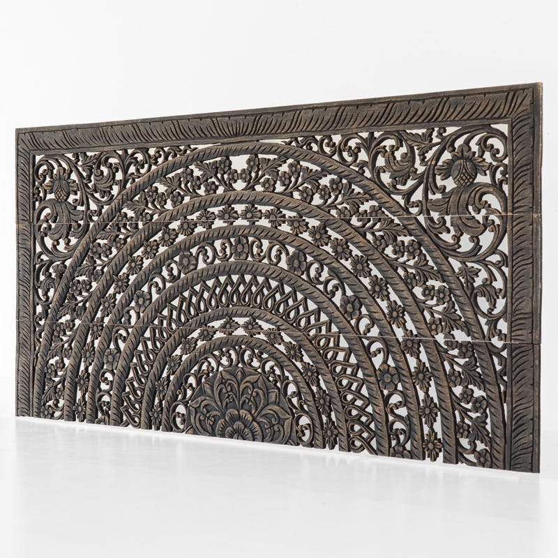 Holz mandala handgeschnitzt - Etsy.de